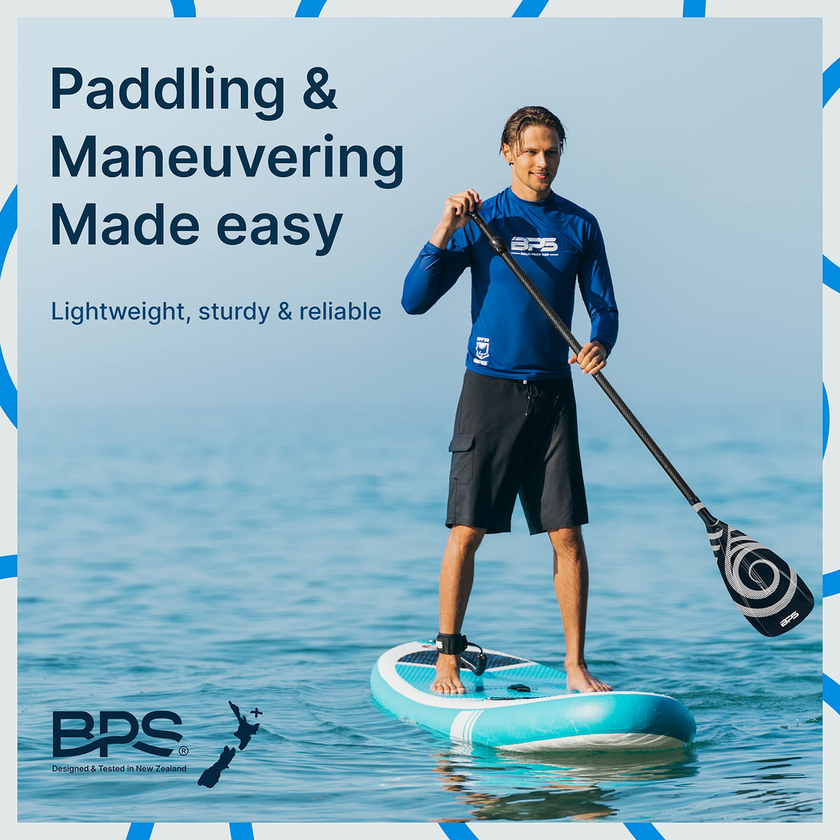 Buy BPS 'Koru' 2-Piece Carbon Fiber SUP Paddle – Barrel Point Surf